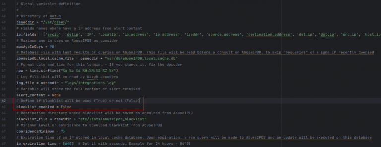Integrando o AbuseIPDB ao Wazuh com cache de informações - Marcius Costa